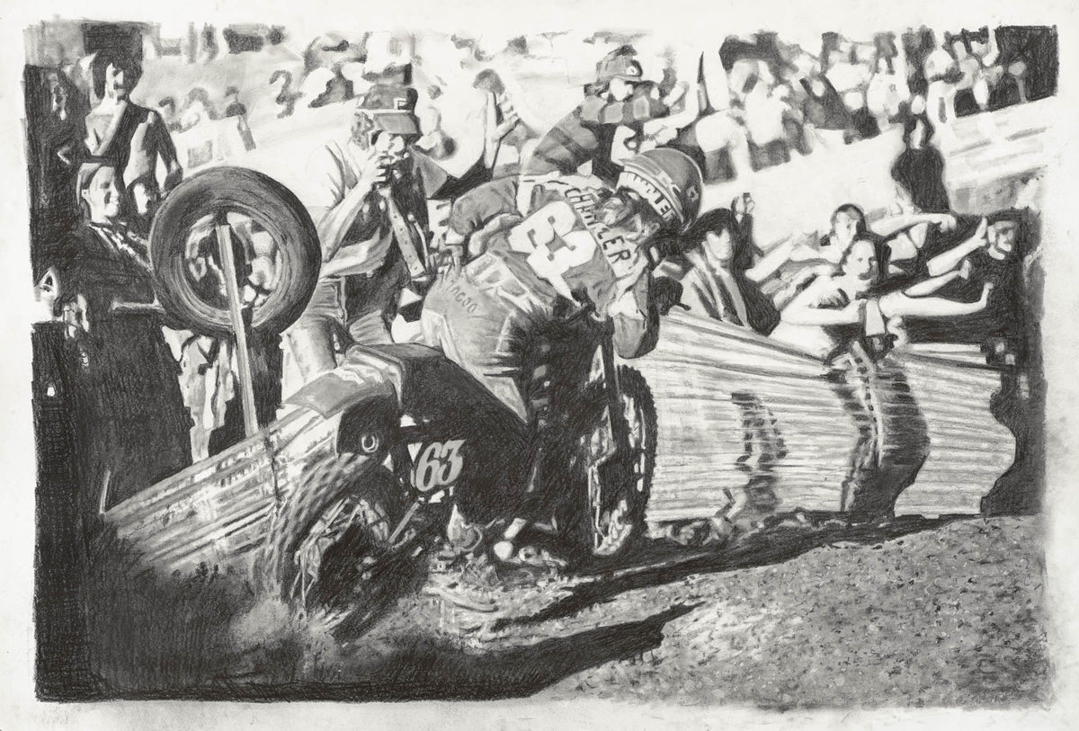 Danny "Magoo" Chandler Artist Print Drawing Motocross Champion ...