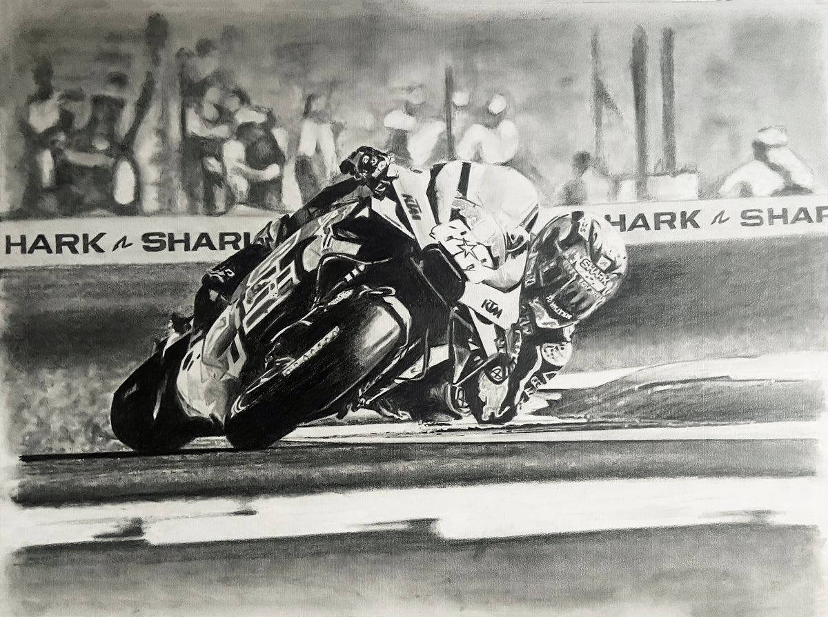 Original Drawing Of Miguel Oliveira World Champion MotoGP ...